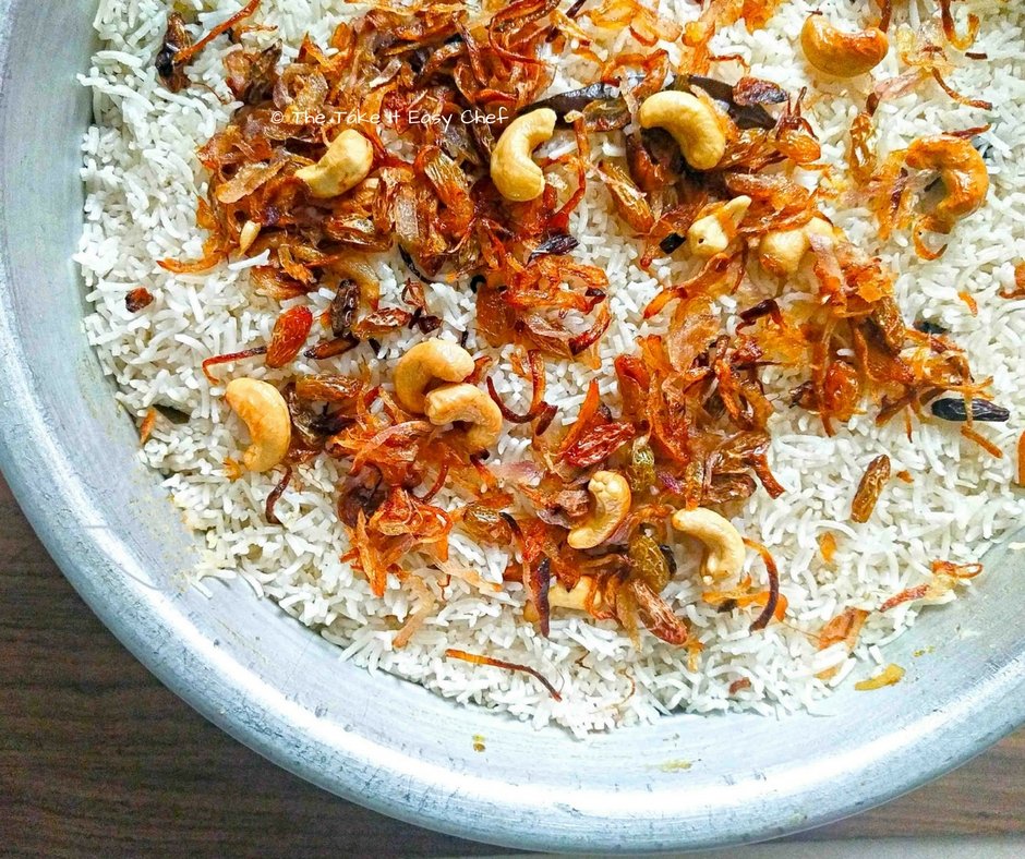 Thalassery Chicken Biriyani | The Take It Easy Chef